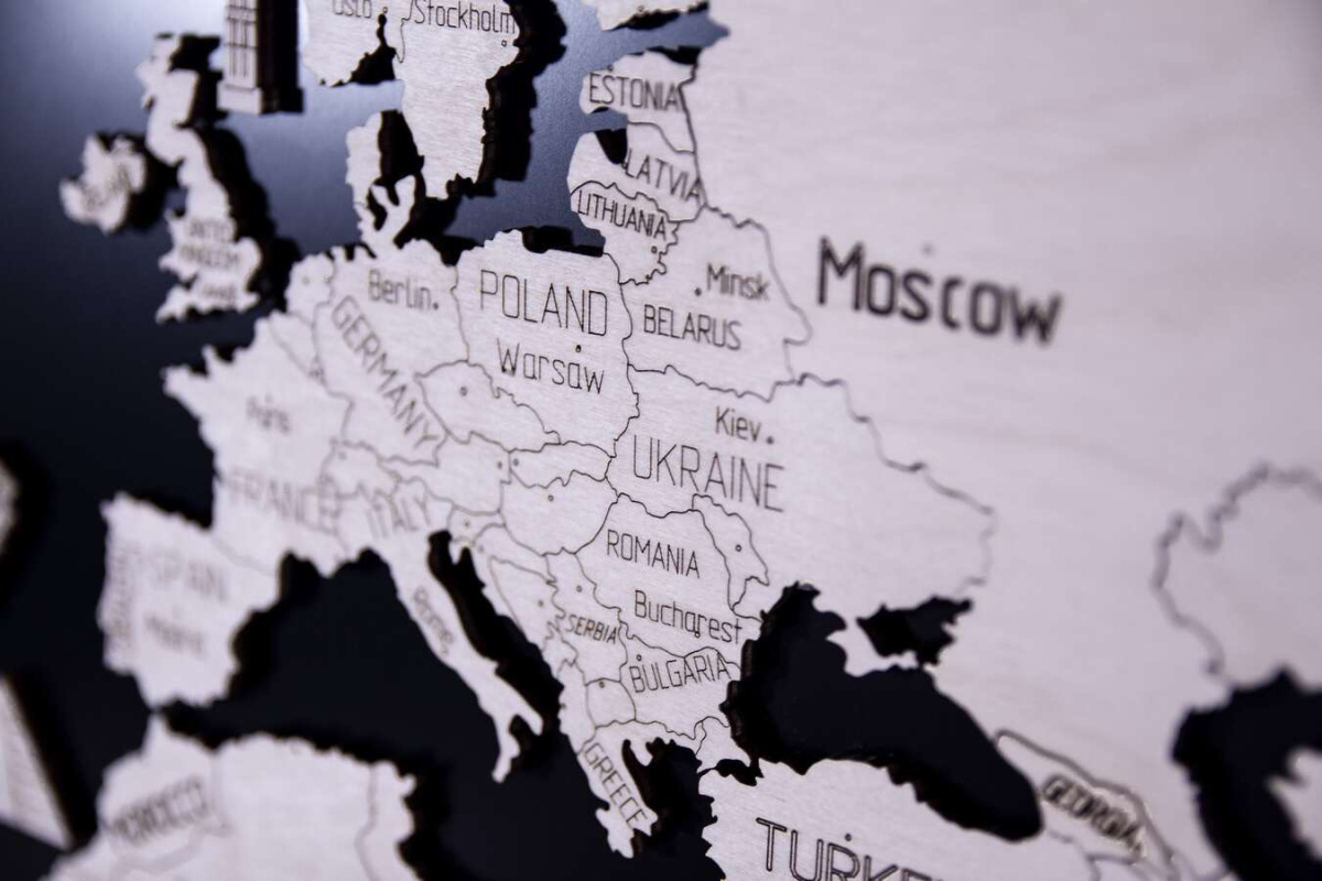 Drewniana Mapa Świata na ścianę 200x120 cm > Puzzle 3D | Zabawki dla ...